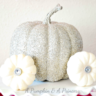 Glitter Pumpkins Pinterest