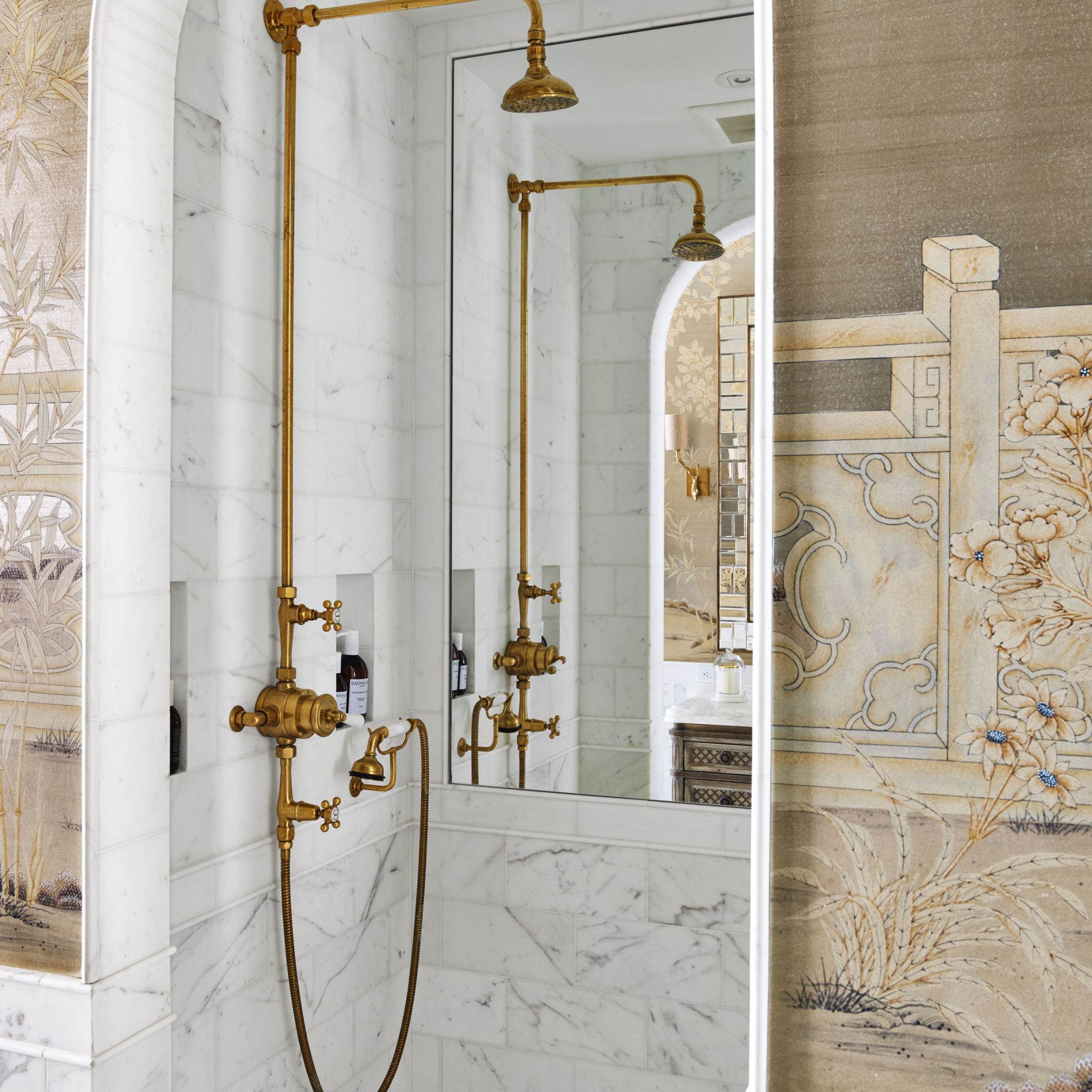Traditional Marble Bathrooms