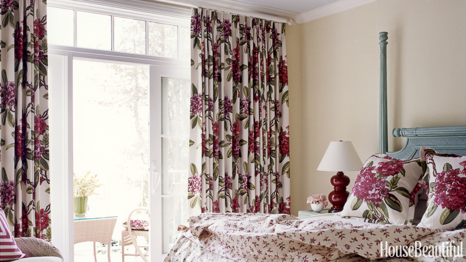11 Ways to Decorate with Florals | Decor, Floral curtains, Bedroom styles